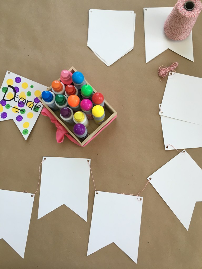 Paper Bunting Activity – Odds & Hens : Ramblings. Creations.